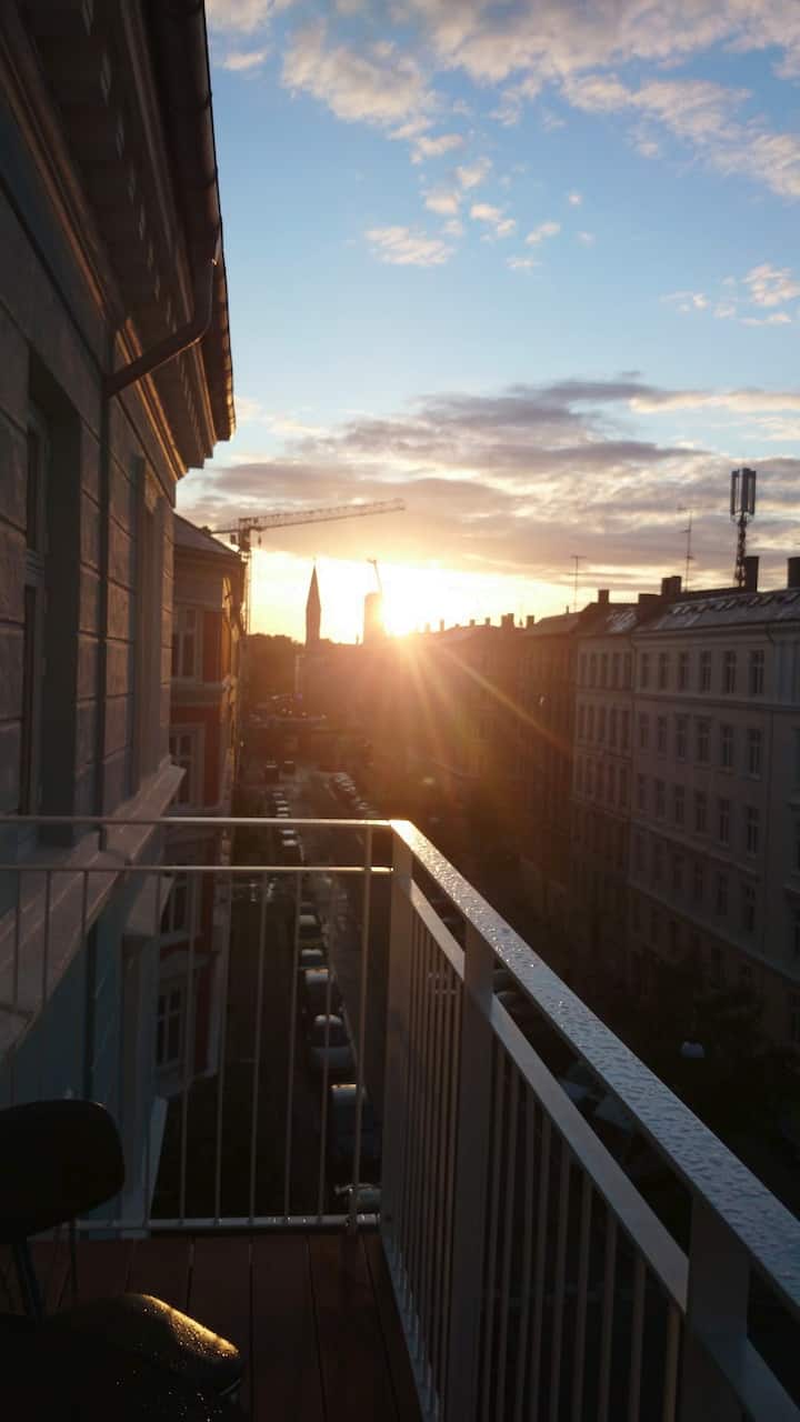 Big Apartment W Balcony In The Heart Of Vesterbro - Kopenhagen
