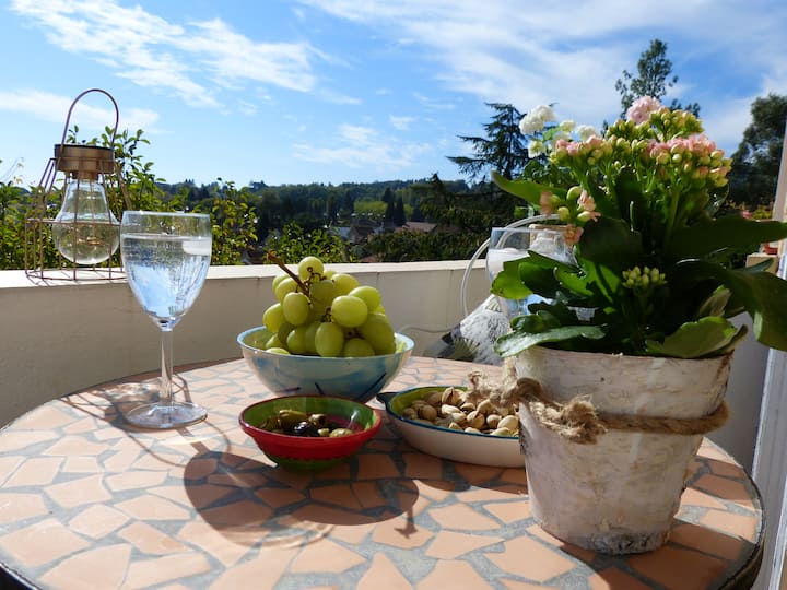 Cezanne, Charming Apartment In Sarlat. Ideal For Couples. Free Wifi And Parking - Sarlat-la-Canéda