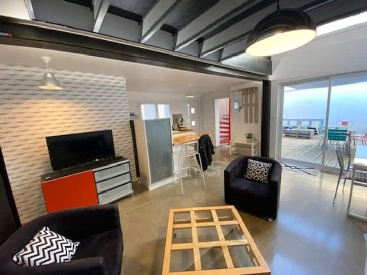 Maison Duplex Avec Terrasse Et Garage - Clermont-Ferrand