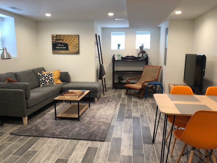 Modern & Comfortable 2-br 1.5-ba Near Us Capitol - ワシントンD.C.