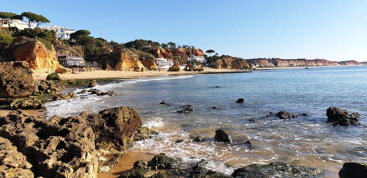 Beach 2 Minutes Walk . Center . Stunning Terrace! - Albufeira