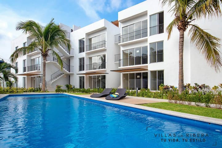 Hermoso Depto. Con Alberca A 5 Min De La Playa - Manzanillo