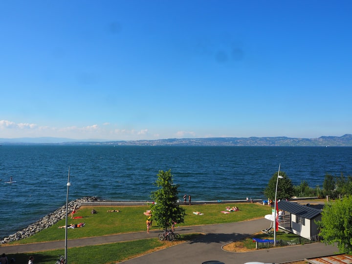 Evian 3p 67m2, Devant La Plage - Bernex