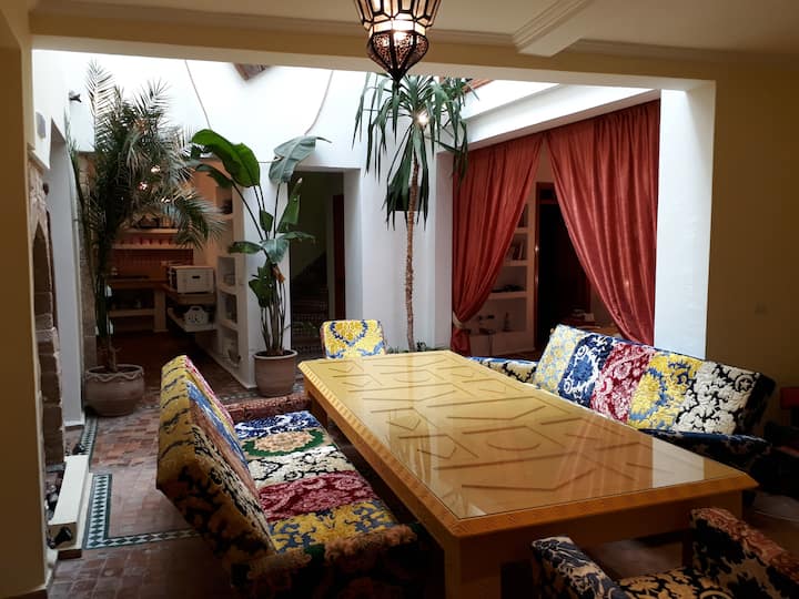 Riad Entier, De Charme Et Lumineux, 2 à 12 Pers - Essaouira
