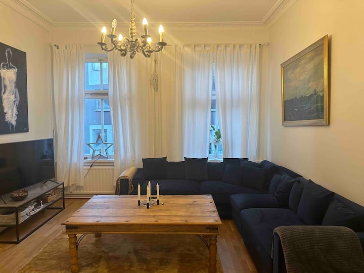 Charming Huge Apartment With South Sunny Balcony - Malmö
