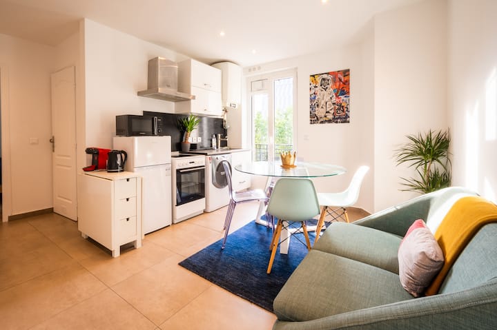 Charming Apartment In Porte De Clichy / Metro 14 - Clichy