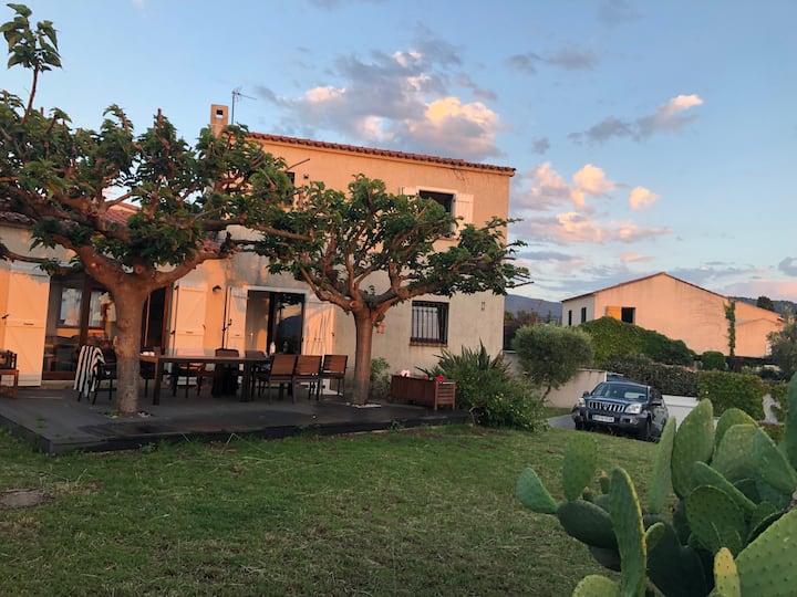Agosta Plage Porticcio-maison Vue Mer-10 Personnes - Bastelicaccia