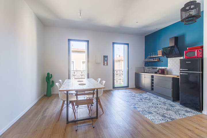 Séte Charmant Appart Idéalement Situé 50m2 /Balcon - Sète