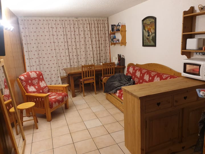 Arcs 1800 Pierra Menta Studio 31m² Plein Sud - La Rosière