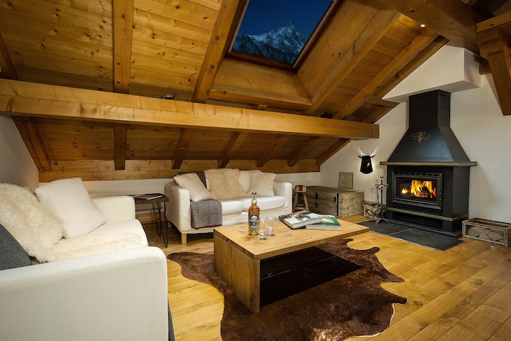 Superbe Loft Chalet | X2 Parking - Les Houches