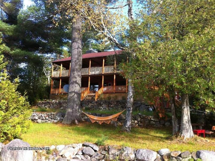 Grande Serenite-chalet Bord De L'eau -16 Personnes - Quebec