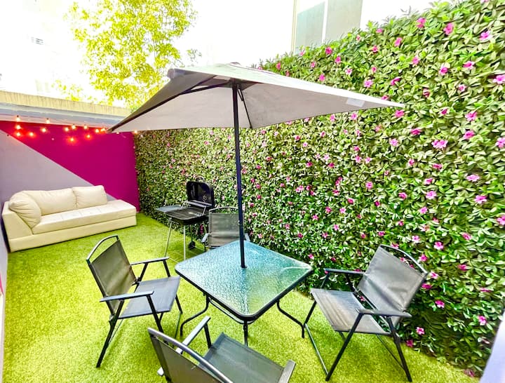 Loft Terraza Privada Pb 9min Angelópolis, Facturo - Puebla