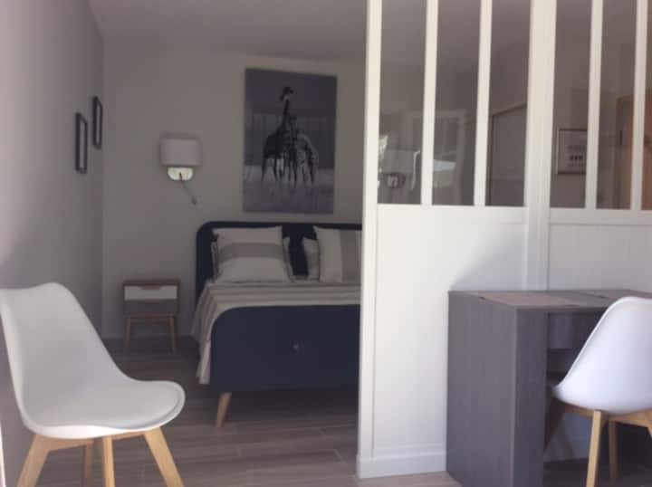 Studio Climatisé Avec Petit Jardin - Villeneuve-lès-Avignon