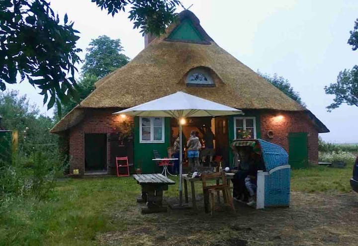 Reetdachhaus, Wilstermarsch - Freiburg (Elbe)