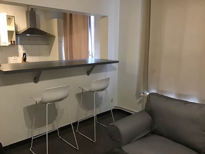 Agréable Appartement Rénové Avec 2 Chambres Calmes - Mons