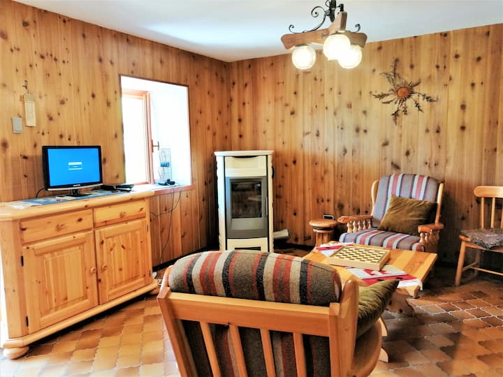 Chalet Con Giardino Petit-monde - Chamois