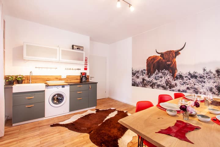 Modern & Spacious Apartment For Up To 8 Guests - ヴュルツブルク
