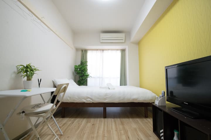 L-302 Near Hiroshima Castle, Up To 2 Person.wifi - Hiroshima