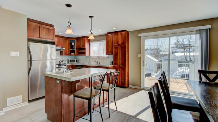 Spacieux App 3ch Parking Gratuit à 5 Min D'ottawa - Gatineau