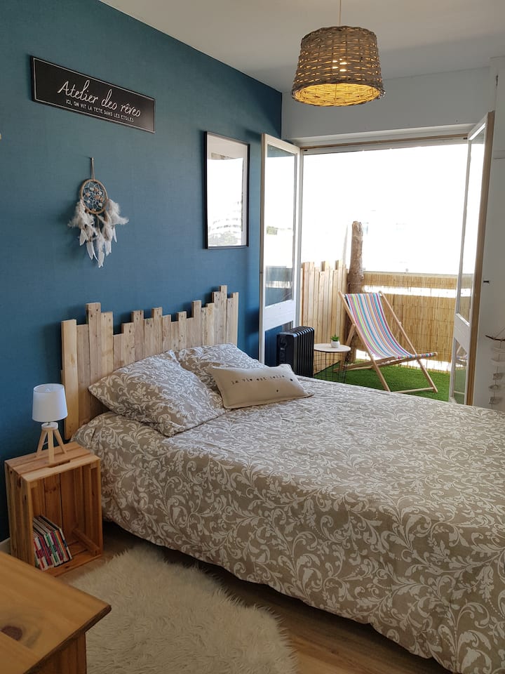 T2 Aux Pieds De La Plage - Balcon Vue Latérale Mer - Saint-Hilaire-de-Riez