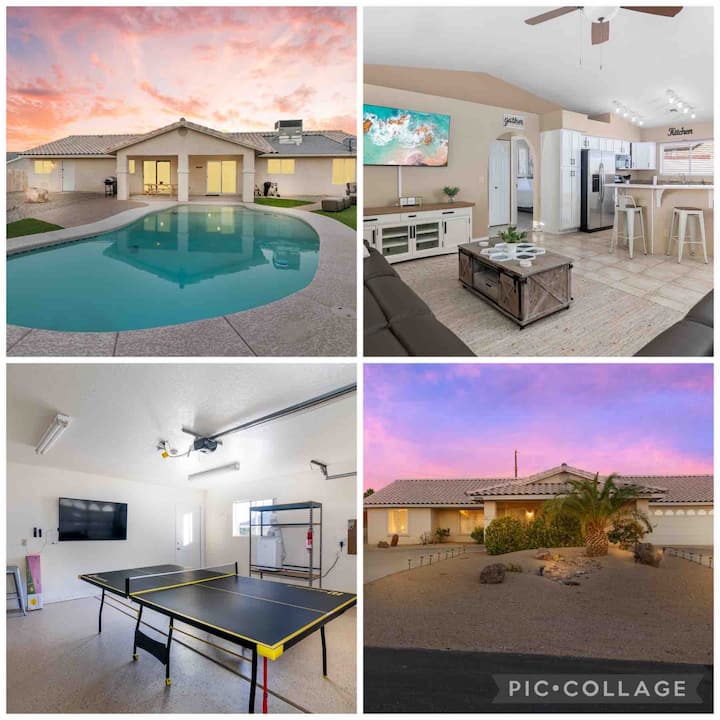 Stocked Pool Home, Rv / Boat Parking, Ping-pong - Lake Havasu City