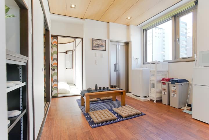 ☀️6minstominowasta☀️#ueno,asakusa#max5#wifi#35m² - Akihabara