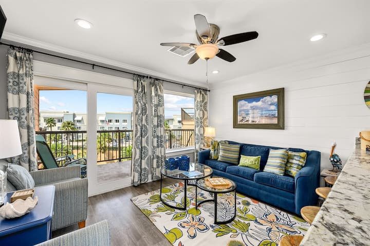 New Heated Pool & Hot Tub! King Bed Plus W/d - Galveston, TX