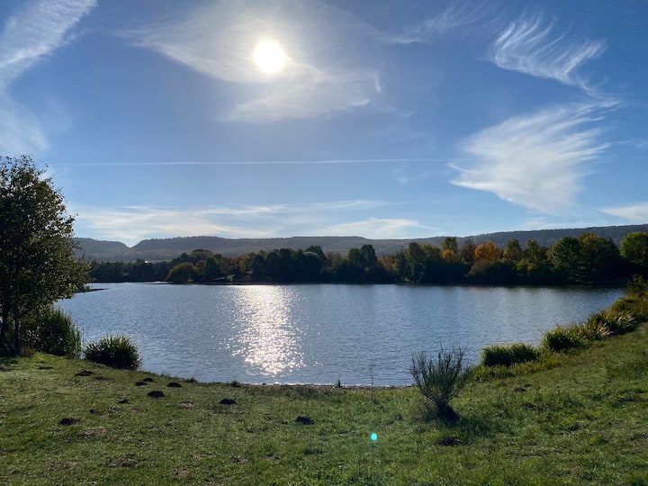 Cosy Wood Cabin With Wood Stove And Sauna - Leinefelde-Worbis
