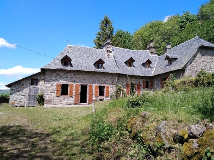 Thiézac: Maison De Montagne Vue Exceptionnelle ! - Cantal