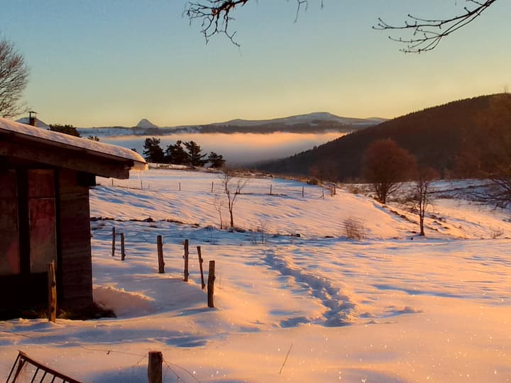 Cabane Au Coeur Du Plateau Ardéchois (2/4 Places) - Ardèche