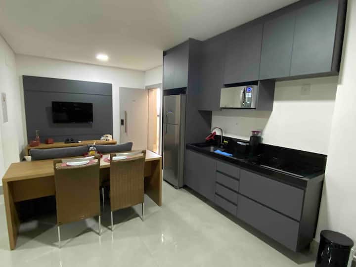 Apartamento Loft Novo Com Piscina Perto De Tudo - Campo Grande