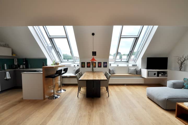 Luxurious Loft With A View - Bécs