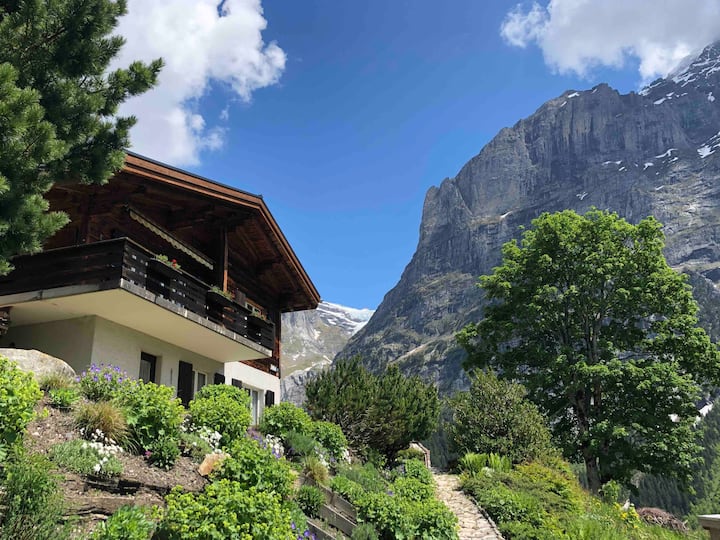Charming Swiss Chalet With Panoramic Alpine Views - Grindelwald