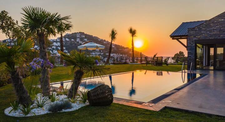 Yalıkavak Marina Ultra Lüks 4+1 Villa öZel Havuzlu - Yalıkavak