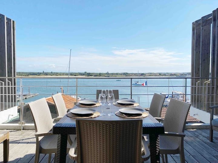 Appt T3 Prestige 1ère Ligne Sur La Mer - Arcachón