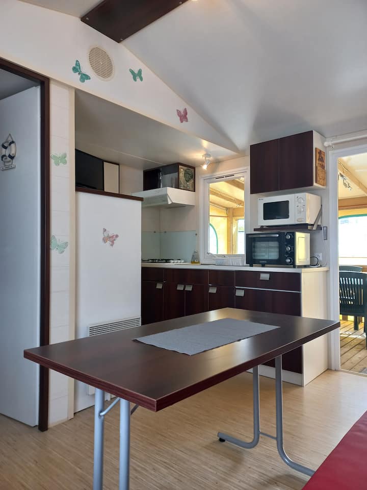 Mobil-home Pour 4 Personnes à Meschers
 Mh163 - Meschers-sur-Gironde