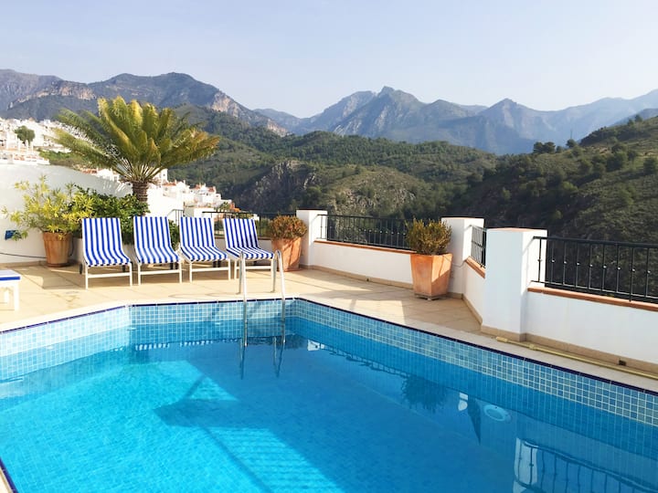 Villa De Luxe,piscine Vue Sur Montagne, Mer (6 P.) - Frigiliana
