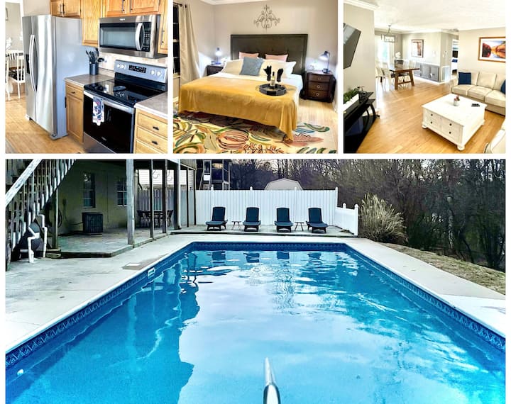 Pet-friendly With Private Pool: Entire Main Level - Knoxville, TN