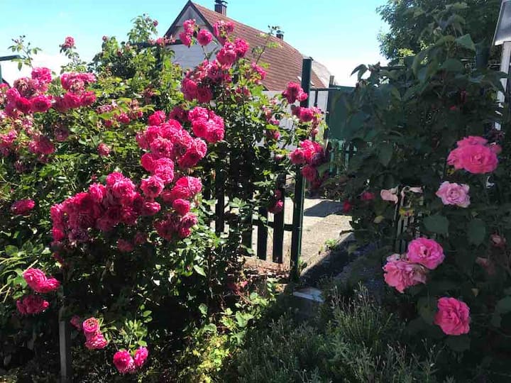 Romantisches Gemütliches Ferienhaus Mit Kaminofen! - Langenau