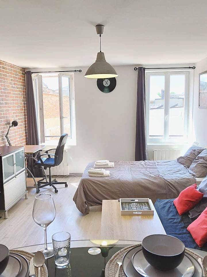 Grand Studio Lumineux, Plein Centre-ville De Dreux - Dreux