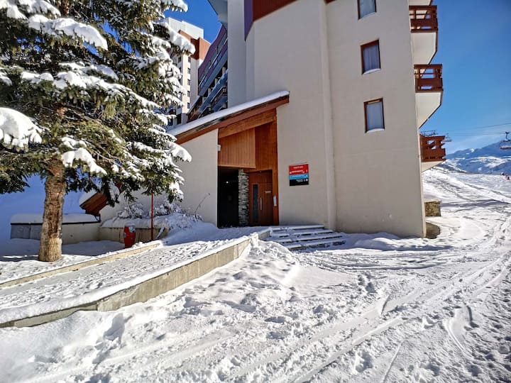 Menuires: Superbe Appart 5 Pers Au Pied Des Pistes - Les Menuires