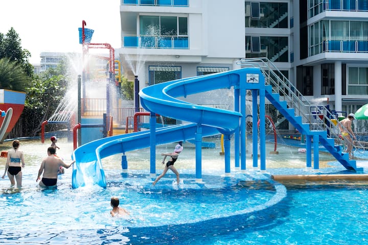 (6f)beach Kidfriendly&friends 2br - Hua Hin