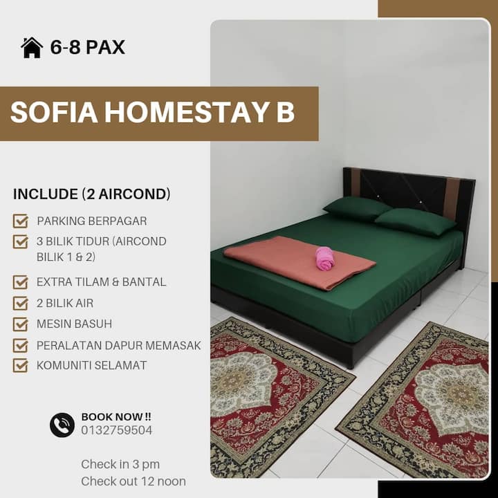 Sofia Homestay Pekan Pahang B - Pekan