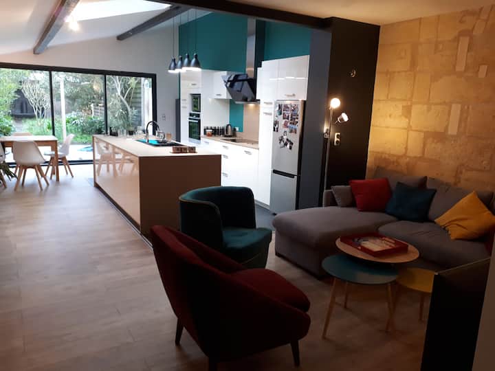 Chambre Cosy+ Pdj Près De La Gare - Libourne - Saint-Émilion