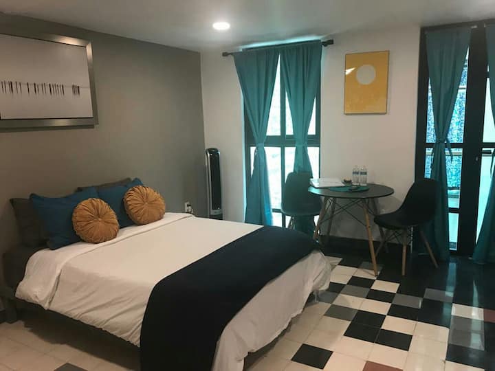 Comfy Miniloft At A Xix Century House, San Rafael - Mexico State