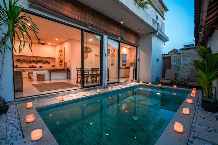 Villa Kainara 2 Cozy 3br, Private Pool, Eat Street - Seminyak
