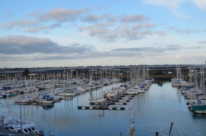 Duplex Sur Le Port De St Vaast La Hougue - Saint-Vaast-la-Hougue