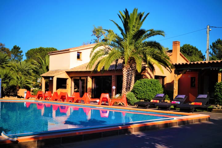 Yucca 16 -16 Personnes,piscine Privée,plage 300m - 科西