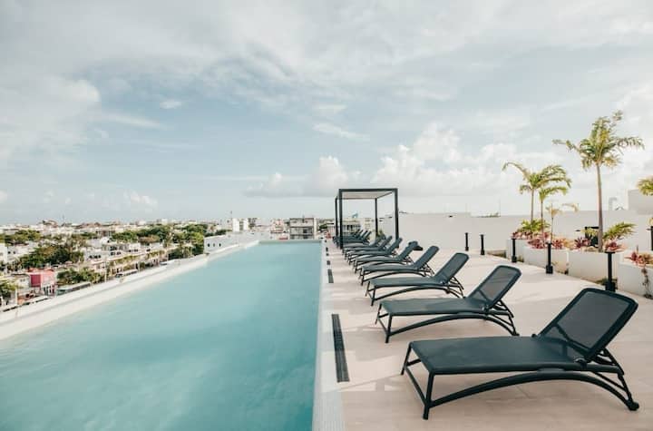 Luxury 3br Apt With 2 Pools, Cinema & Kids Room - Playa del Carmen