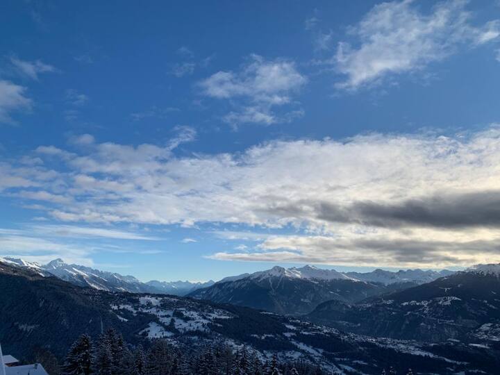 Superbe Appartement Aux Pieds Des Pistes - Anzère
